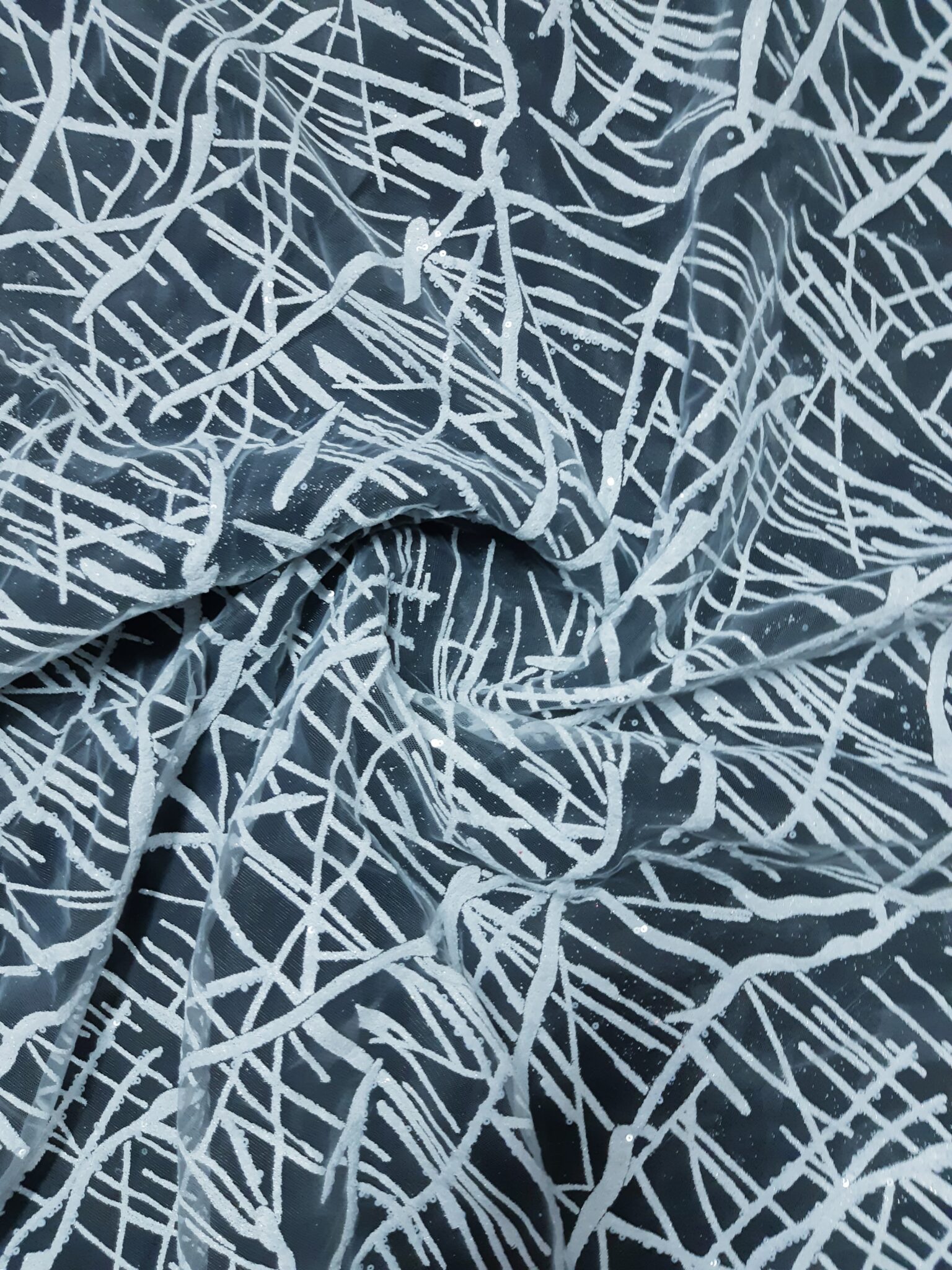 Dress to Impress with our Caviar Tulle! - Abies Dress Fabric